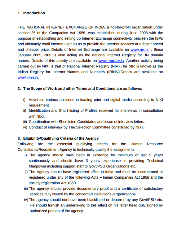 Recruitment Proposal - 13+ Examples, Format, Pdf | Examples