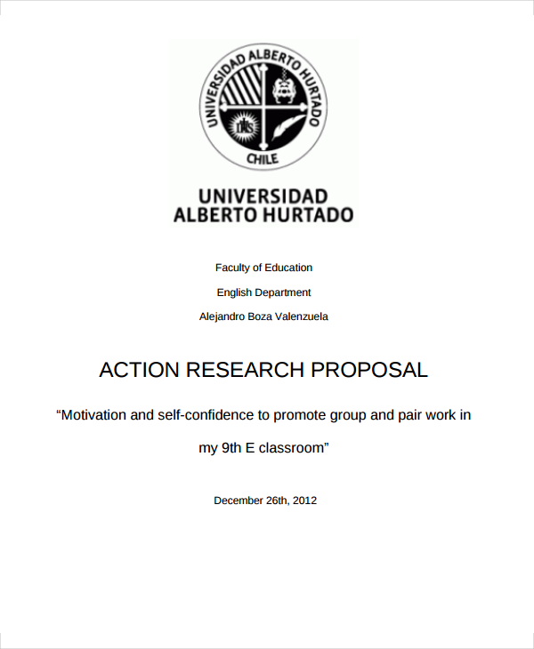 Action Research Proposal - 9+ Examples, Format, Pdf | Examples
