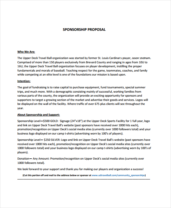 Business Trip Proposal Template Excel Templates