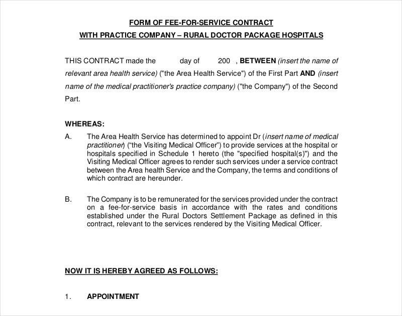 Company Contract - 14+ Examples, Format, Pdf | Examples