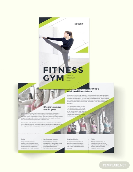 Gym Brochure - 14+ Examples, Format, Pdf | Examples