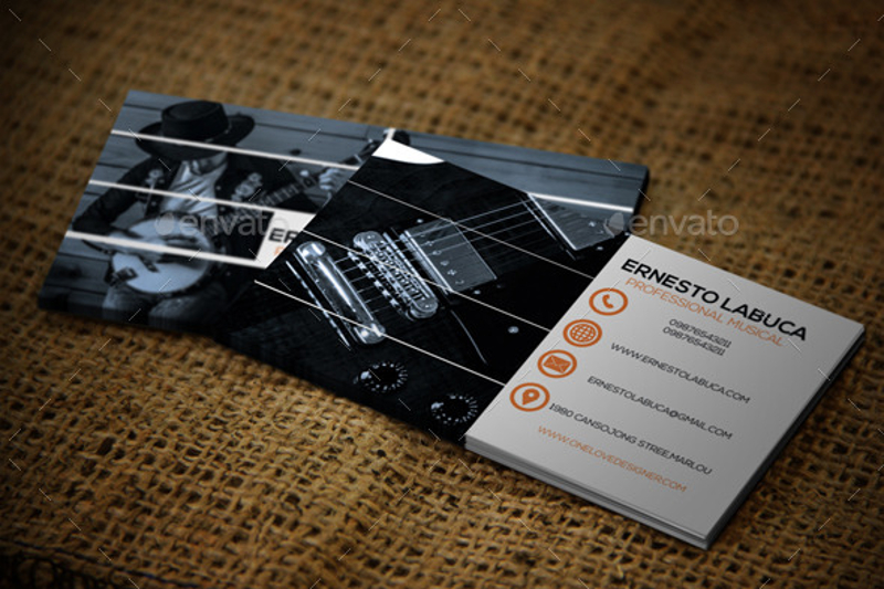 Music Business Card - 19+ Examples, Format, Pdf | Examples