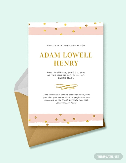 FREE 45 Event Invitation Examples In PSD Word AI Examples