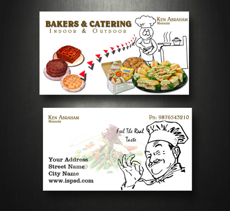 Catering Business Card - 19+ Examples, Format, Pdf | Examples
