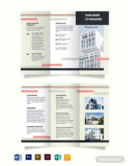 Real Estate Brochure - 33+ Examples, Format, Pdf | Examples