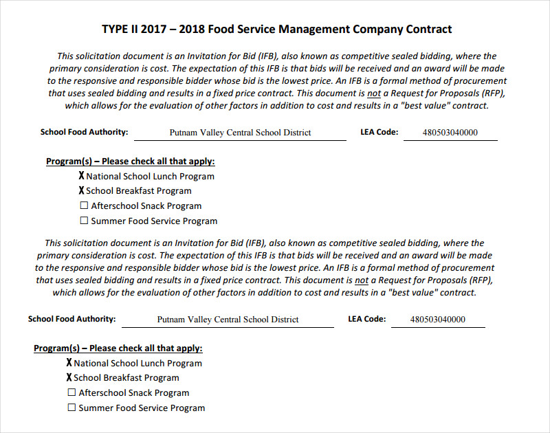 Company Contract - 14+ Examples, Format, Pdf | Examples