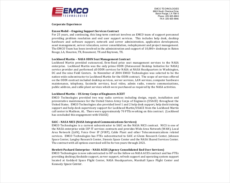 Technical Proposal - 16+ Examples, Format, Pdf | Examples