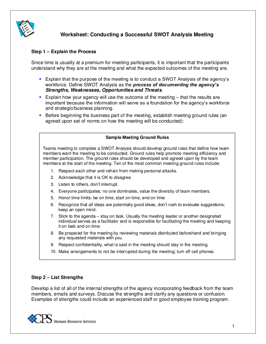 14 SWOT Analysis Worksheet Examples 14 SWOT Analysis Worksheet Examples
