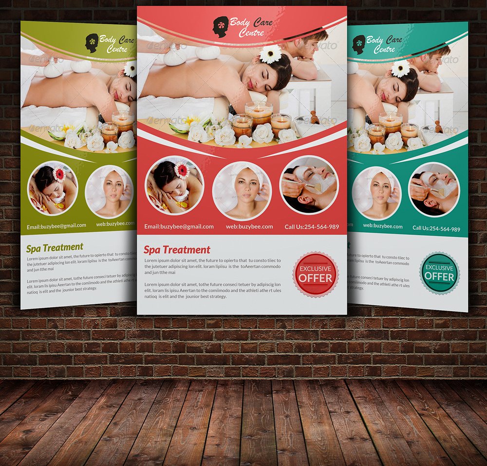 Spa Flyer - 17+ Examples, Format, Pdf | Examples