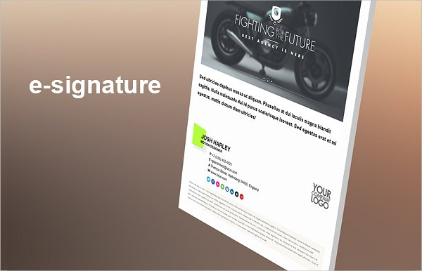 Email Signature Designs - 33+ Examples, Format, Sample | Examples