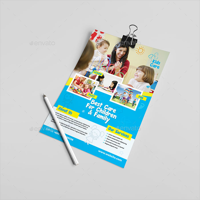 Child Care Flyer - 16+ Examples, Format, Pdf | Examples