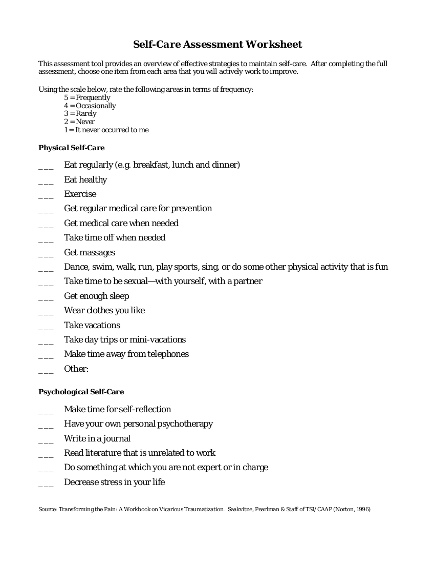 11 Self Assessment Worksheet Examples In Pdf Examples Bank2home 11 Self Assessment Worksheet Examples In Pdf Examples Bank2home