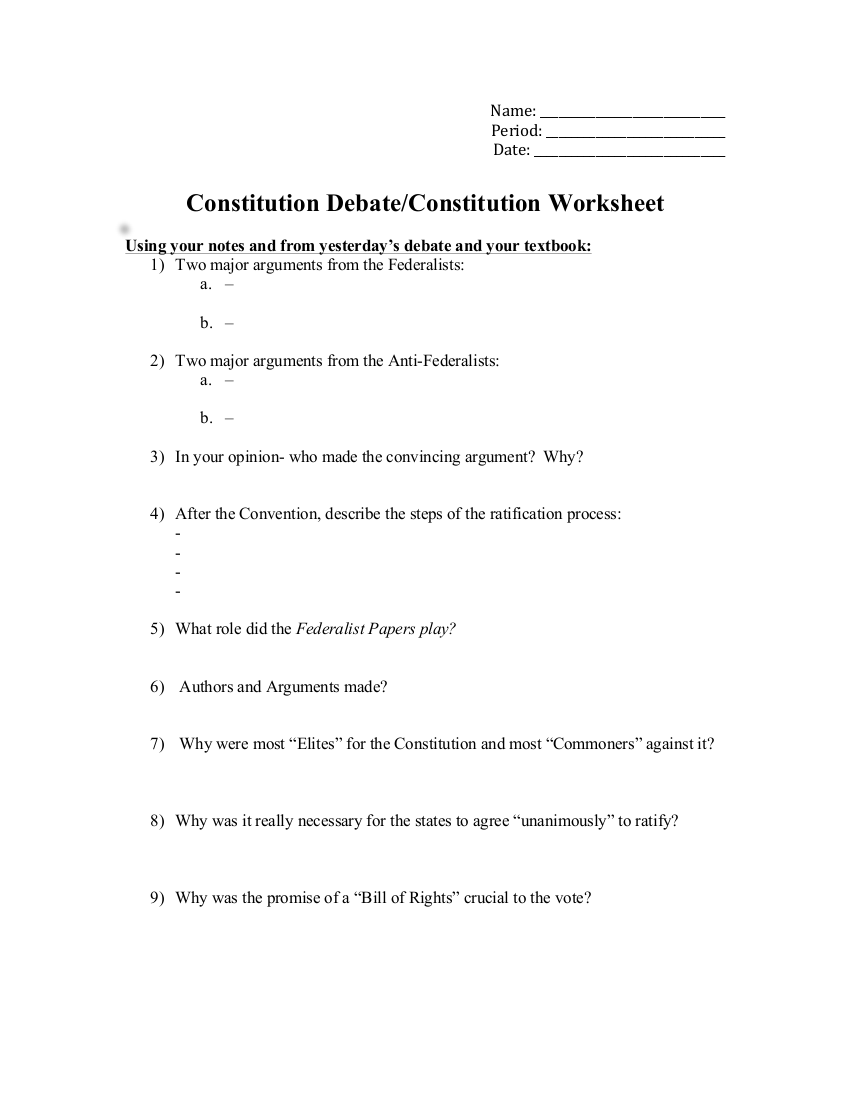 Debate Worksheet - 7+ Examples, Format, Pdf | Examples