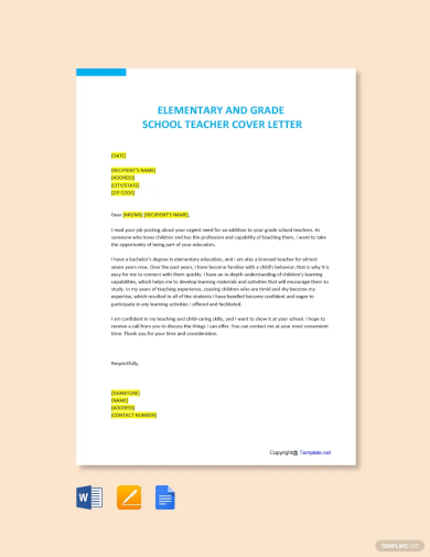 Cover Letter - 45+ Examples, Format, Sample | Examples