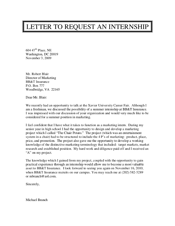 Formal Letters Examples For Students 7 In PDF Examples