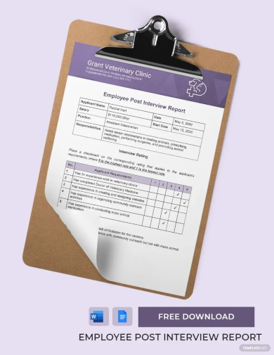 How To Write An Interview Report?