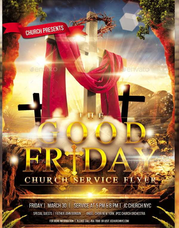 Good Friday Flyer - 14+ Examples