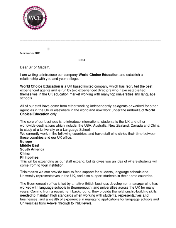 Formal Letters For Students - 7+ Examples, Format, Sample | Examples