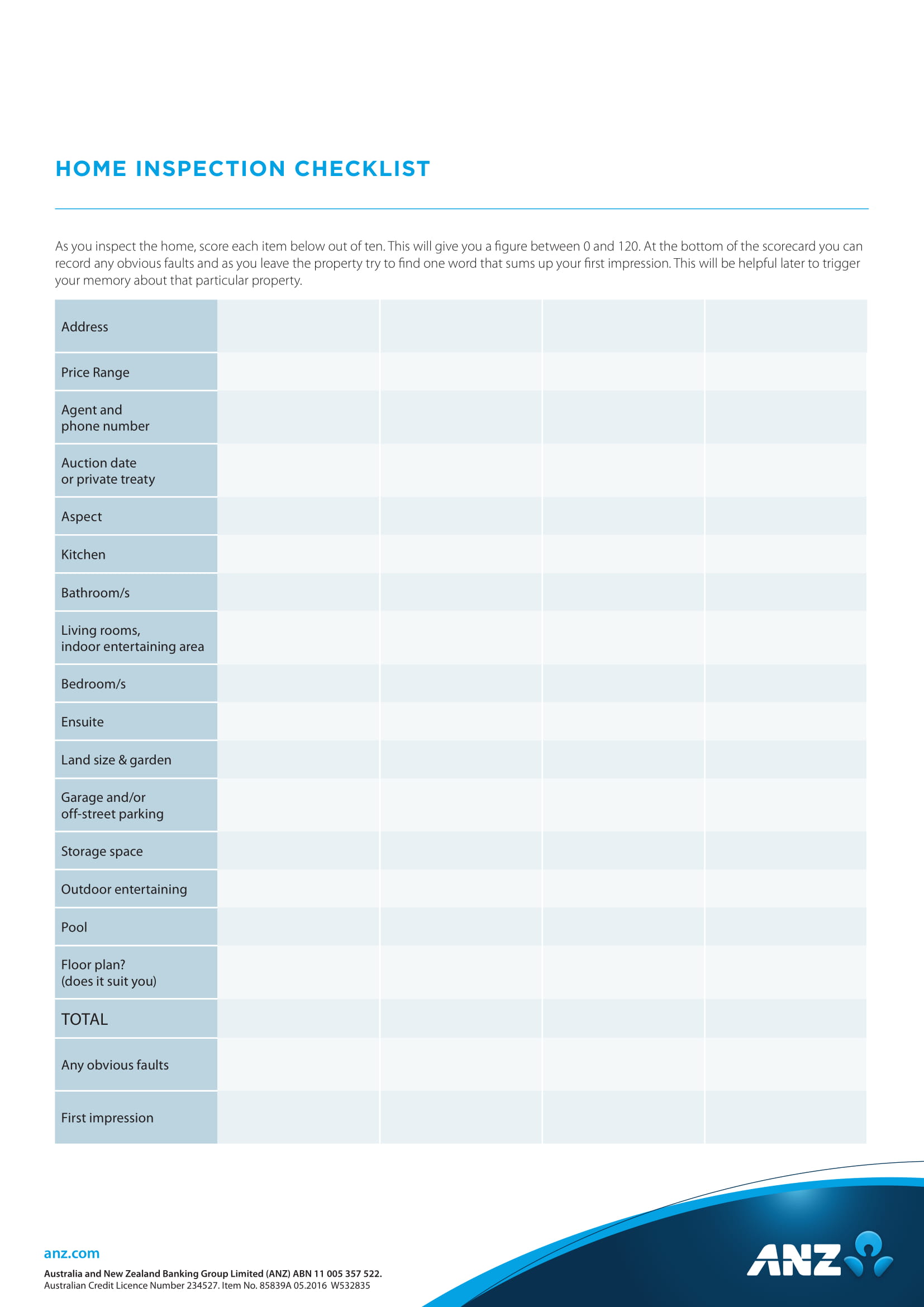 House Inspection Checklist - 10+ Examples, Format, Pdf | Examples
