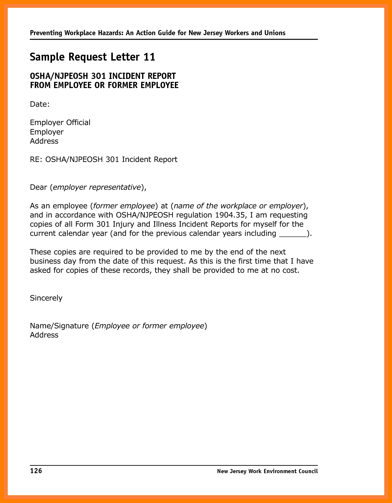 Incident Report Letter 6 Examples Format Pdf Examples