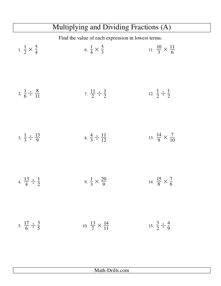 Division Worksheet - 7+ Examples, Format, Pdf | Examples