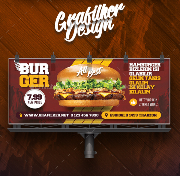 Food Billboard - 15+ Examples, Format, Sample | Examples
