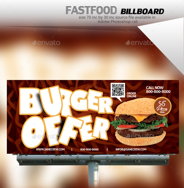 Food Billboard - 15+ Examples, Format, Sample | Examples