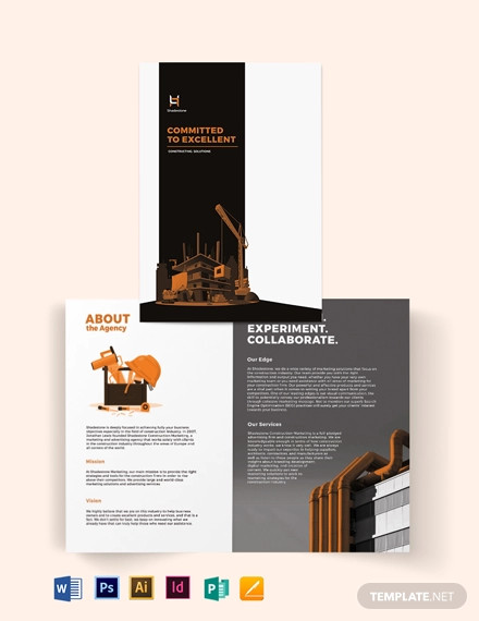 Construction Brochures - 28+ Examples, Format, Pdf | Examples