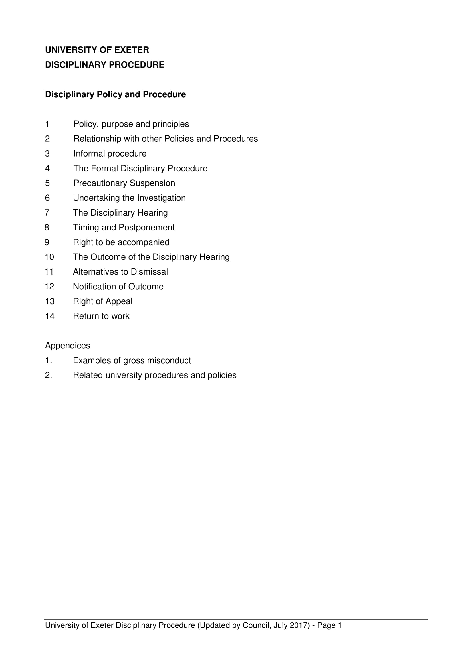 Disciplinary Action Policy 15 Examples Format Pdf Examples