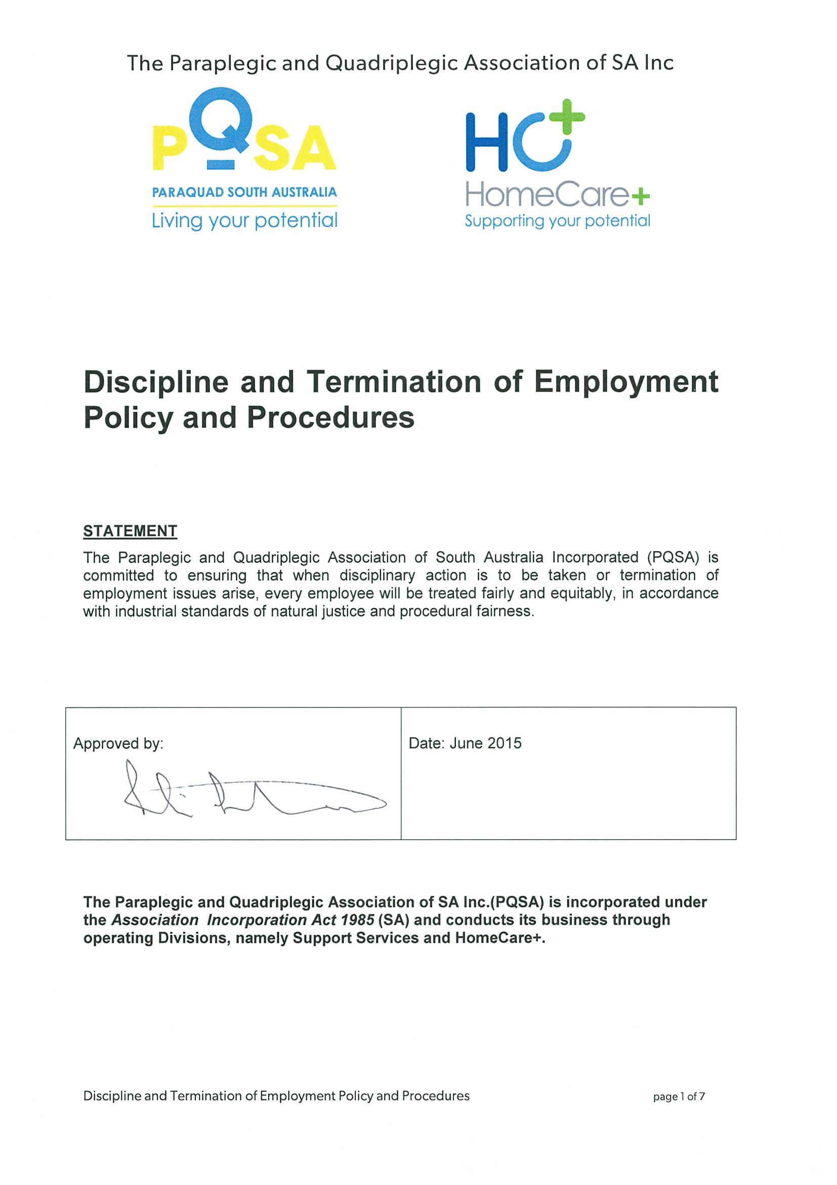 Examples Of Termination Policies And Procedures Format Sample Examples