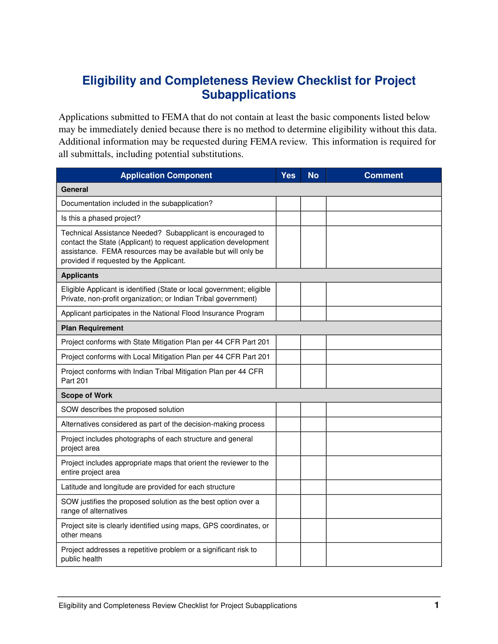 10 Project Requirement Checklist Examples PDF DOC Examples