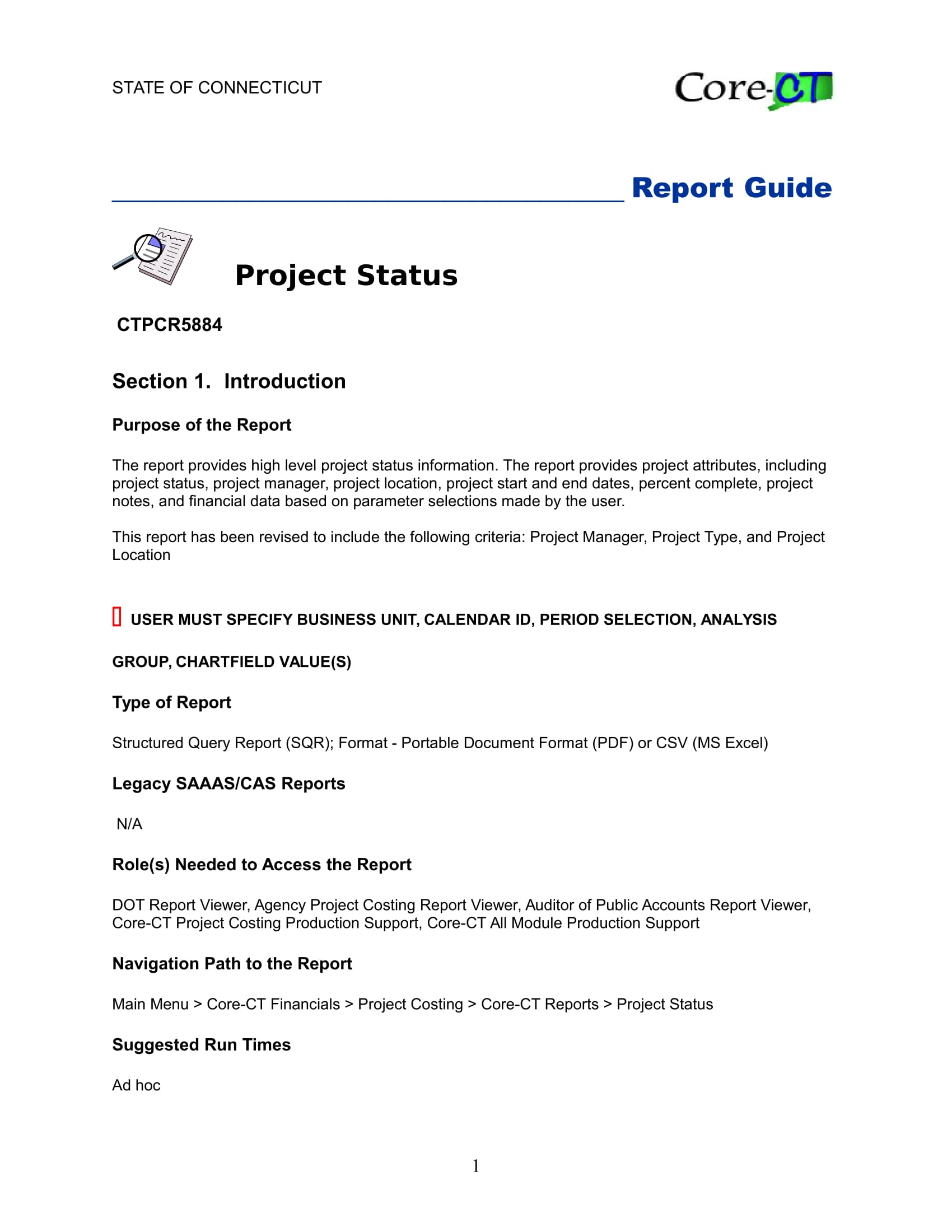 Status Report Examples 9 DOC PDF Examples Status Report Examples 9 DOC PDF Examples