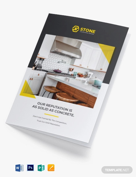 Construction Brochures - 28+ Examples, Format, Pdf | Examples