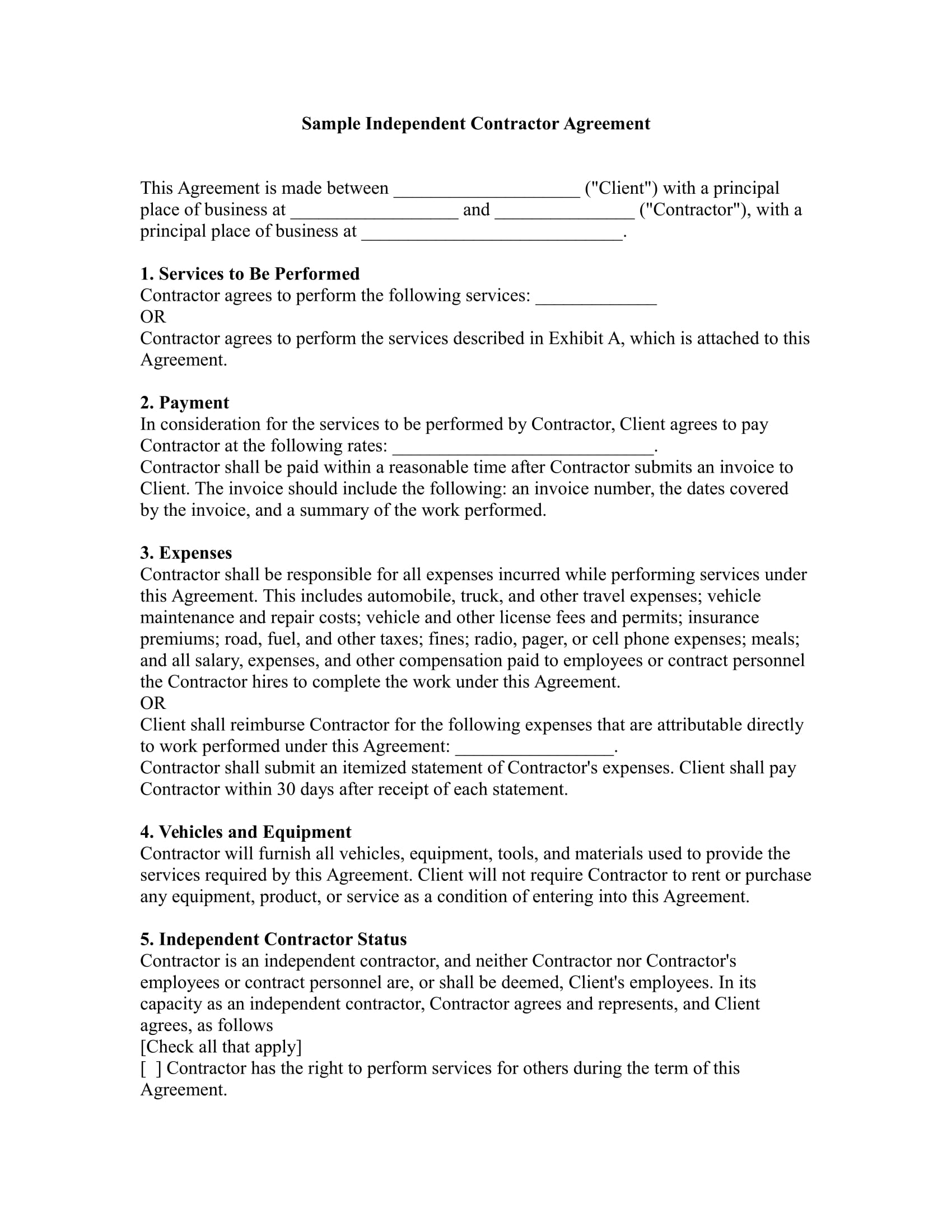 Agreement Examples 25 Word Pages Google Docs Examples