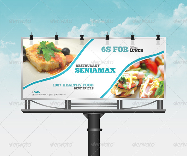 Food Billboard - 15+ Examples, Format, Sample | Examples