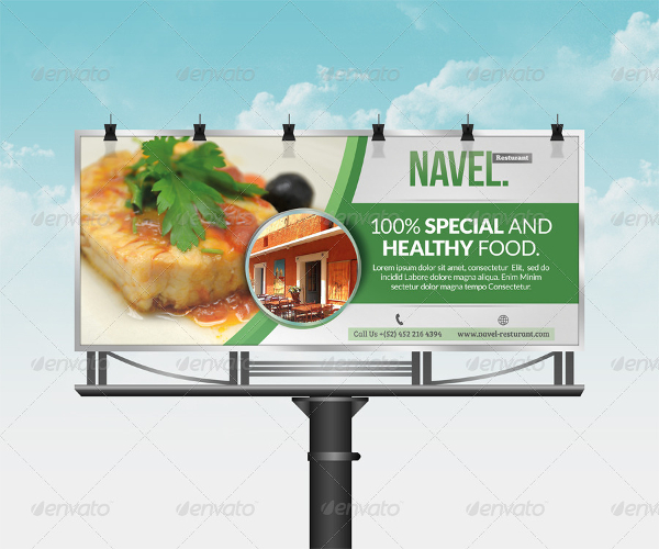 Food Billboard - 15+ Examples, Format, Sample | Examples