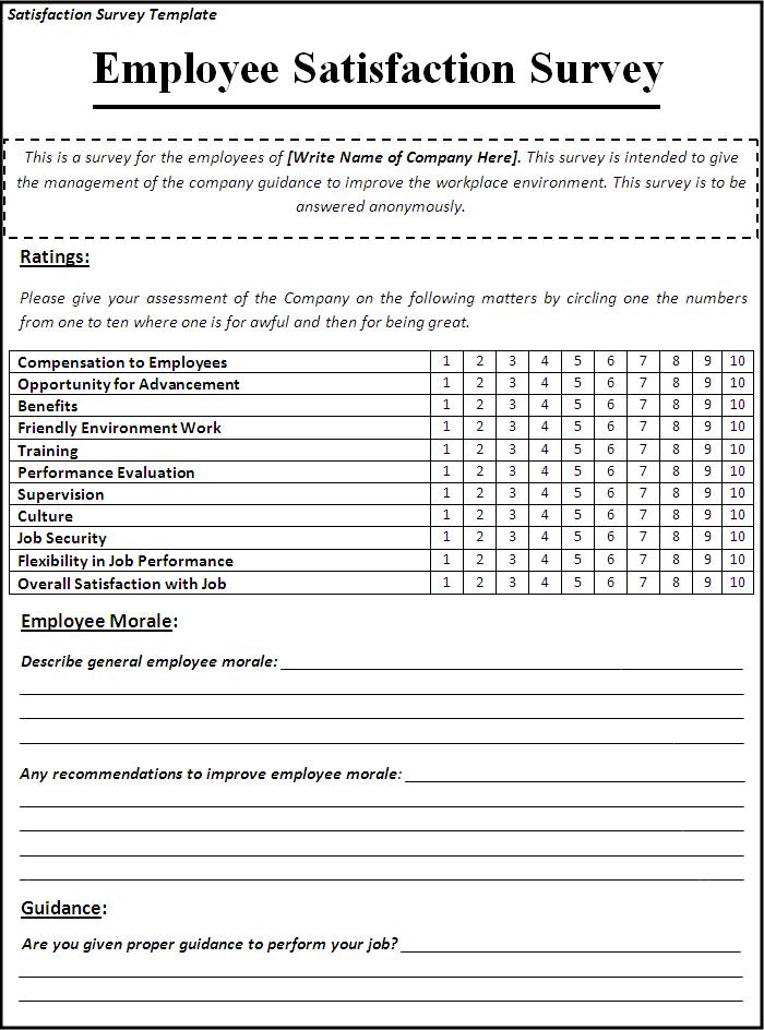 Survey 23 Examples Format Pdf Examples