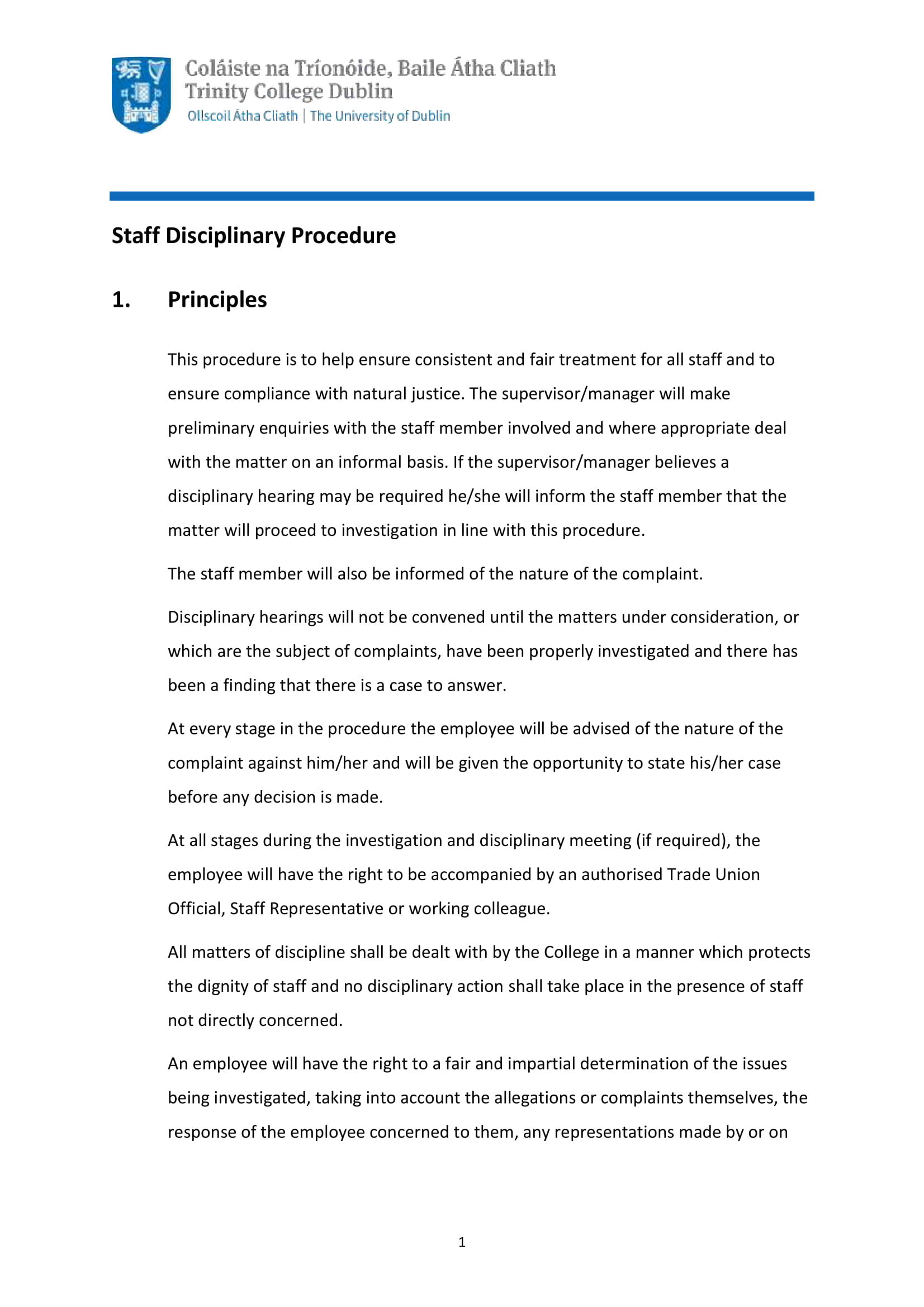Disciplinary Action Policy 15 Examples Format Pdf Examples