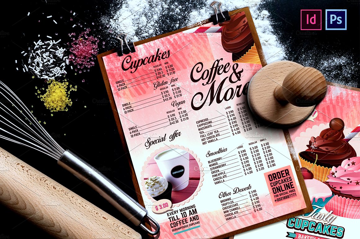 Pastry Menu 14 Examples Format Sample Examples