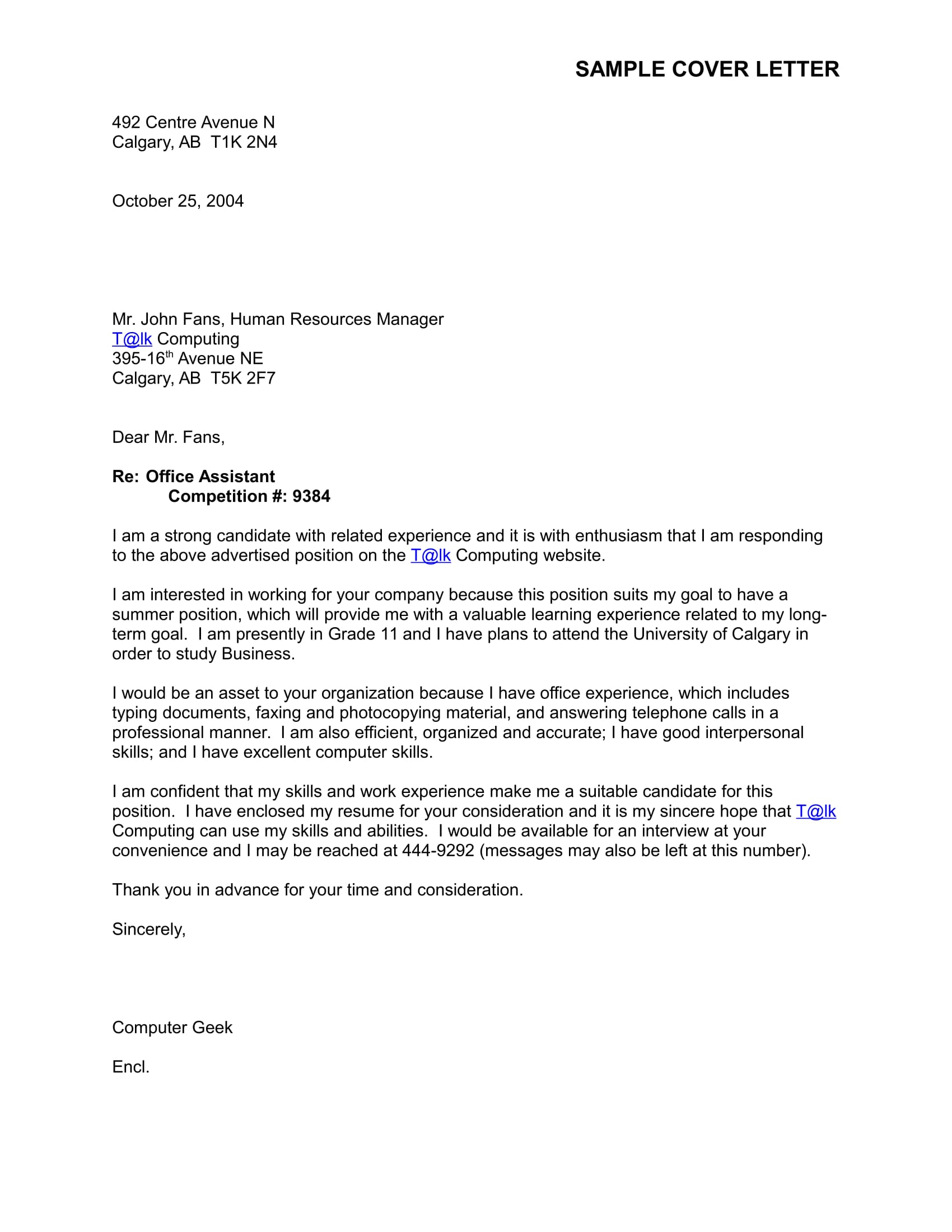 15 Cover Letter For Job Sample Cover Letter Example Cover Letter 15 Cover Letter For Job Sample Cover Letter Example Cover Letter