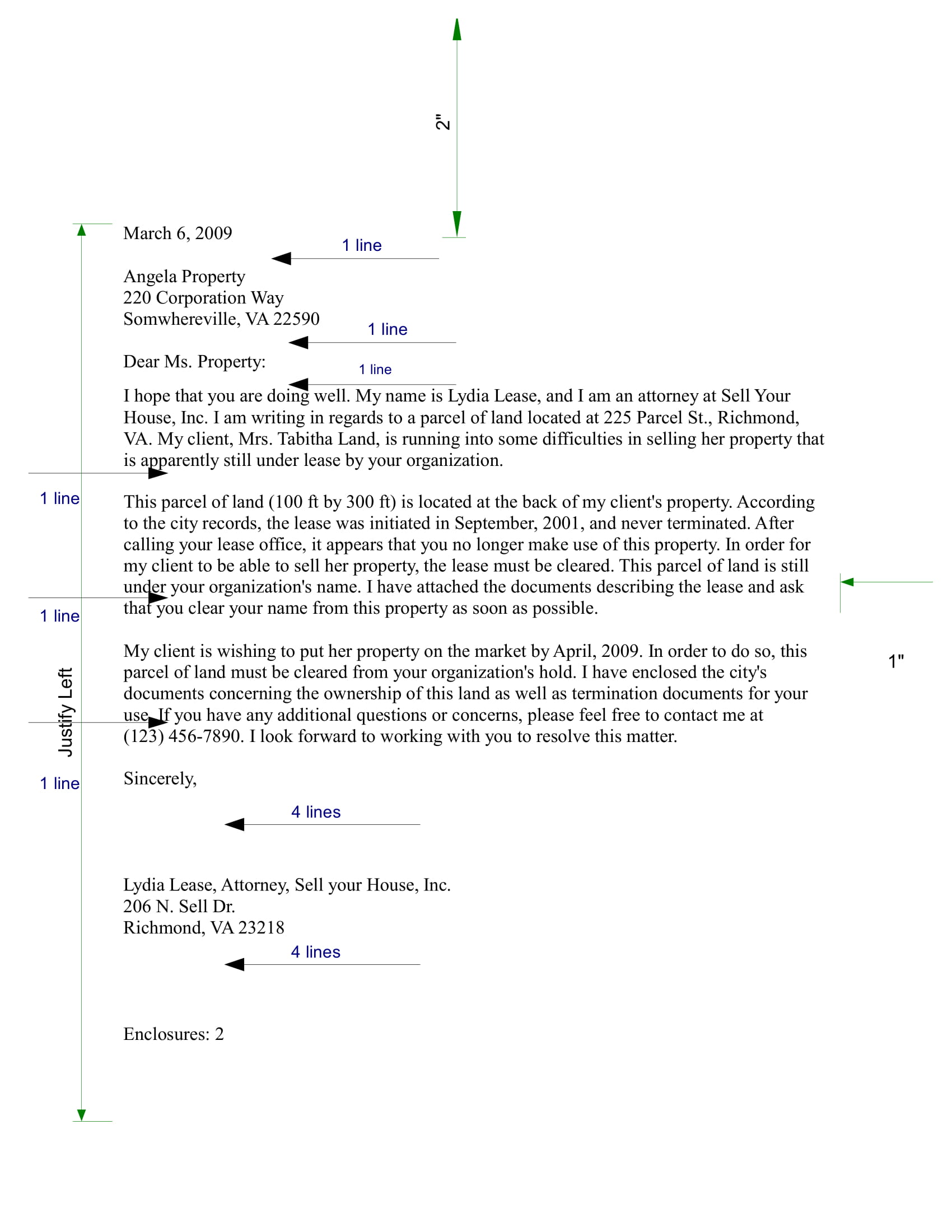 Business Formal Letter - 8+ Examples, Format, Sample | Examples