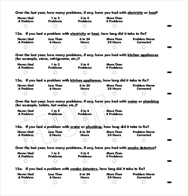 Customer Questionnaire - 8+ Examples, Format, Pdf | Examples