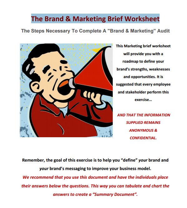 Marketing Brief - 9+ Examples, Format, Pdf | Examples