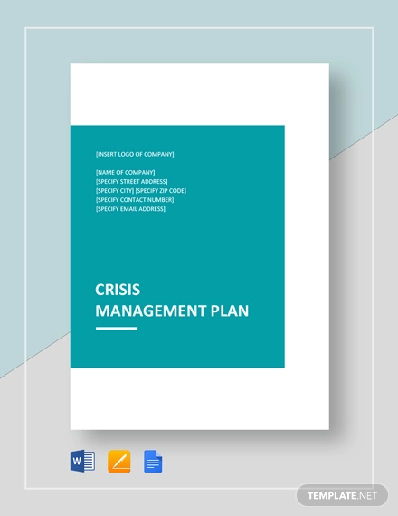 Crisis Management Plan 13 Examples Format Pdf Examples