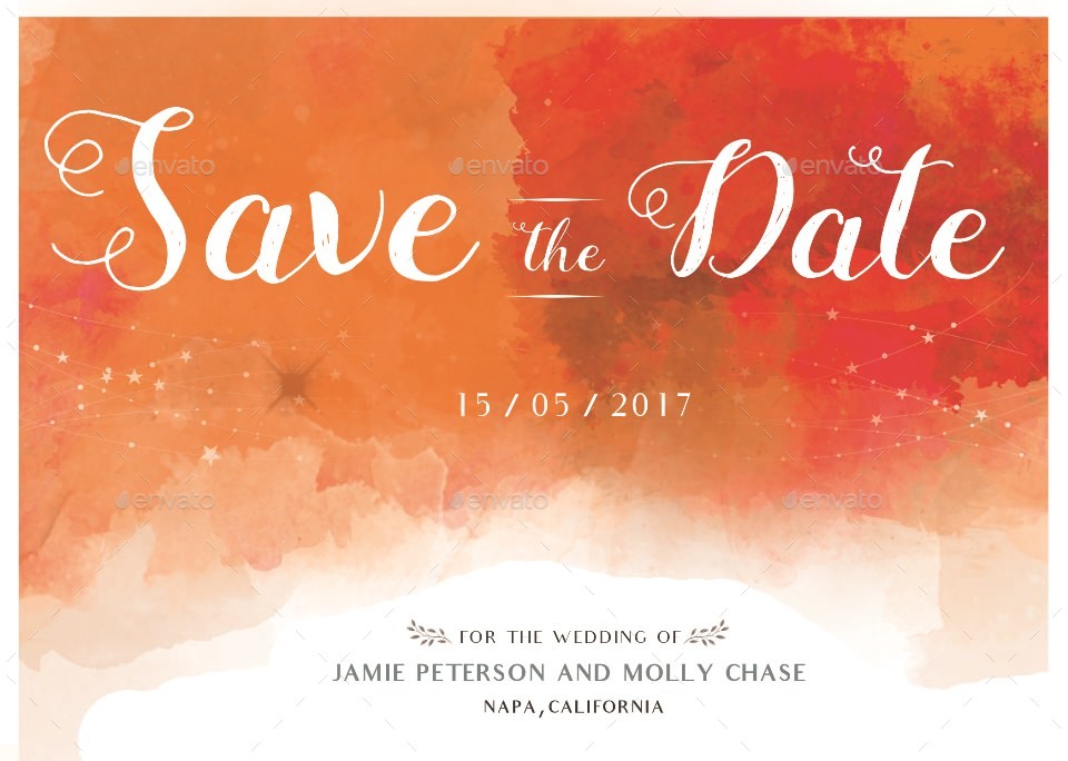 Wedding Save the Date Designs - 20+ Examples, Word, Pages, Photoshop