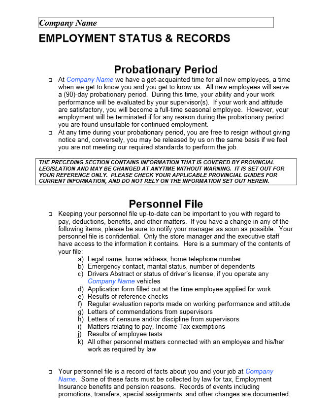 Organizational Policy - 7+ Examples, Format, Pdf | Examples