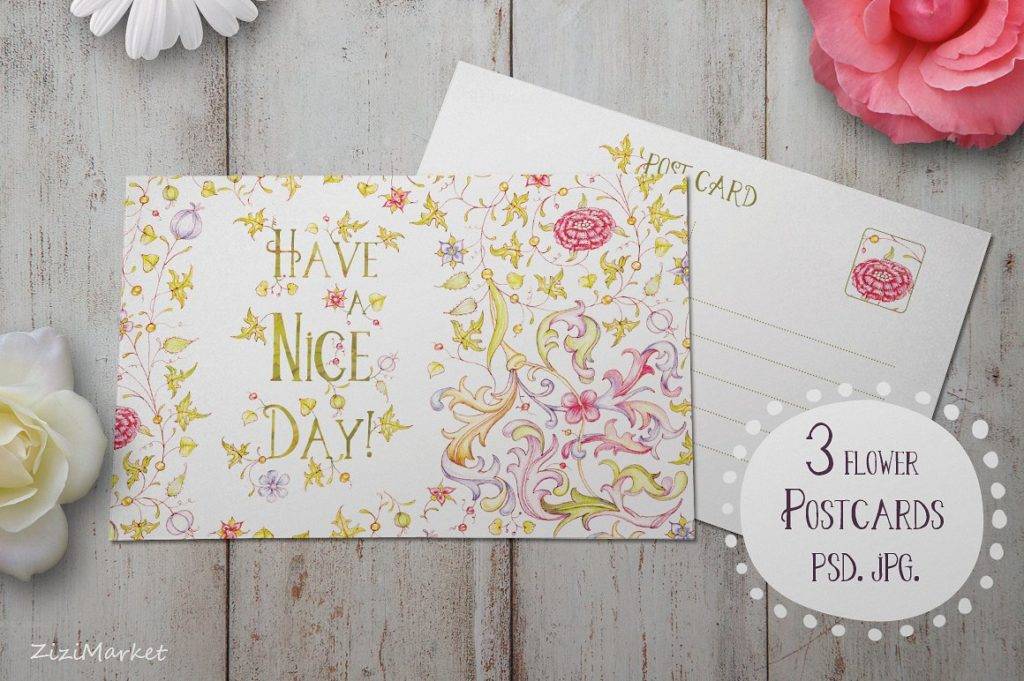 Cute Postcard - 13+ Examples, Format, Pdf | Examples