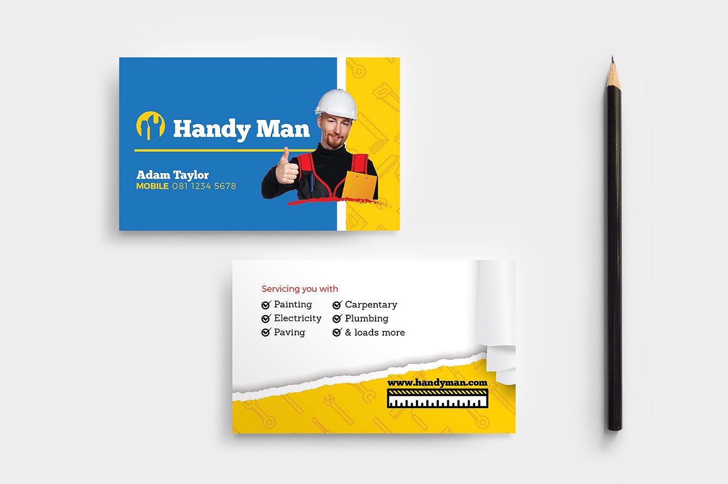 20 Construction Business Card Designs And Examples PSD AI Examples