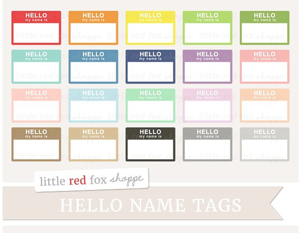 Name Tag - 13+ Examples, Format, Pdf | Examples