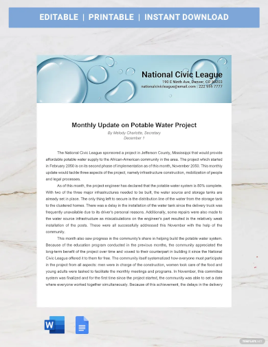 Narrative Report - 25+ Examples, Format, Pdf | Examples